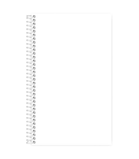 Premium Vector Wire Bound Empty White Note Book Template Blank Page