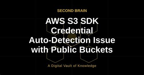 Aws S3 Sdk Credential Auto Detection Issue With Public Buckets Clickhouse