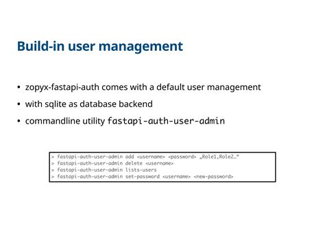 Zopyx Fastapi Auth Authentication And Authorization For Fastapi Pdf