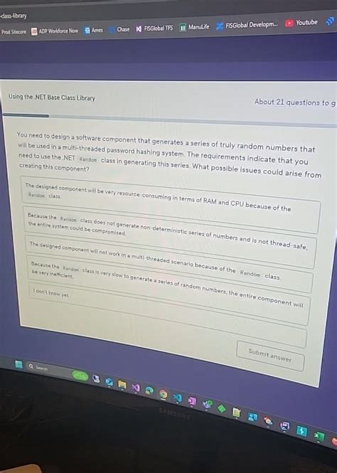 You Need To Design A Software Component That Generates A Series Of