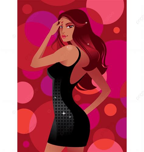 Glamour Vector Design Images Glamour Girl Art Background Beautiful