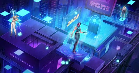 Dislyte Fanart Game Wallpaper By Ninobw Chu On Deviantart