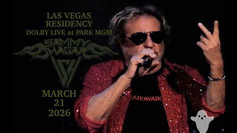 Sammy Hagar Runaround 4k Dolby Live At Park Mgm Las Vegas Nevada