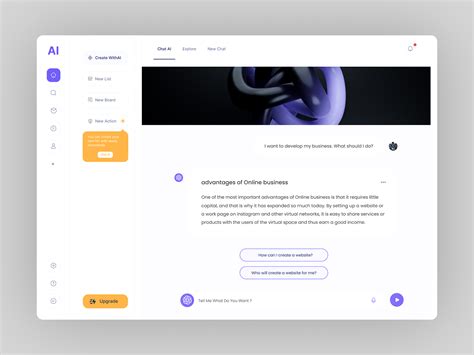 Ai Chat Bot Behance