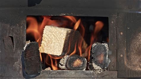 Woods Burning In A Campfire 15359042 Stock Video At Vecteezy
