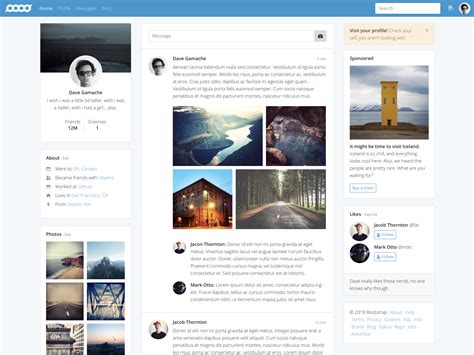 Application Bootstrap Themes