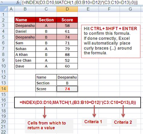 7 Ways To Lookup Multiple Criteria Or Conditions In Excel