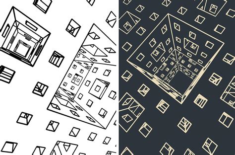 Fractal Abstract Geometric Structure 47448134 Vector Art At Vecteezy