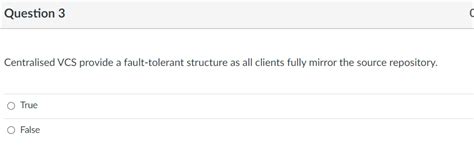 Solved A File In A Versioned File System Vfs Can Be