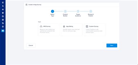 creating surveys for flutter