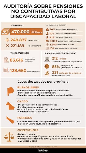 El Gobierno Analiza Dar De Baja Más De 220 Mil Pensiones Por