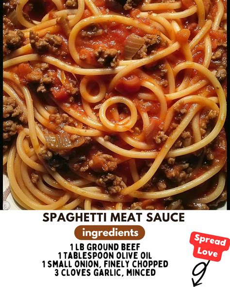 Best Ever Spaghetti Meat Sauce Coockmenow