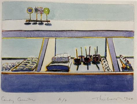 Sold Price Wayne Thiebaud Candy Counter 1964 Invalid Date Edt