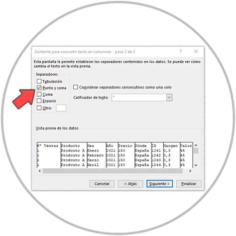 Cómo Separar Texto En Columnas Excel ️ Cómo Separar Nombres Y Apellidos