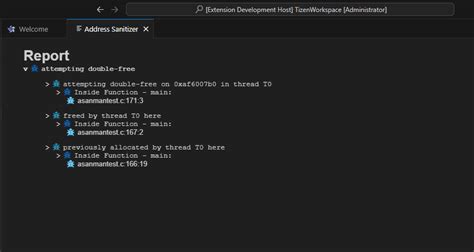 To Detect Runtime Memory Error With Address Sanitizer Tizen Docs