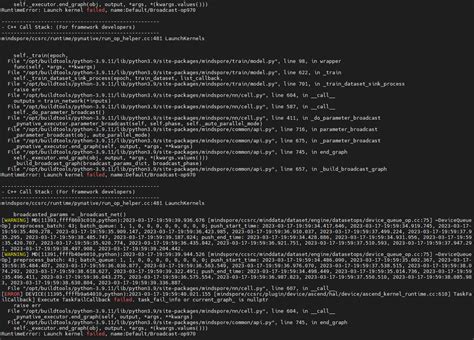 Vitb32224 Ascend910 Pynative Distributed Train Failed · Issue