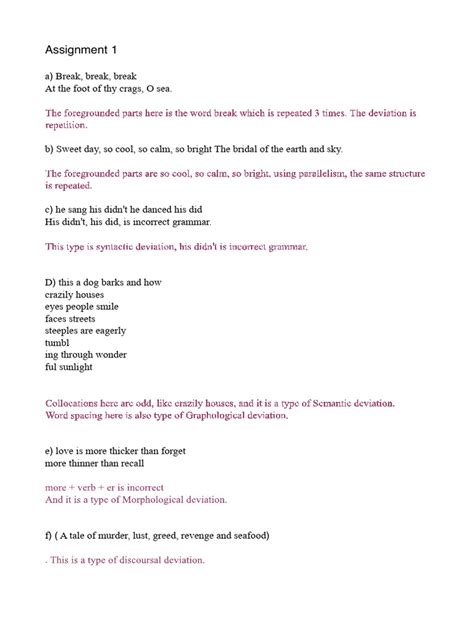 Assignments Pdf Grammar Communication