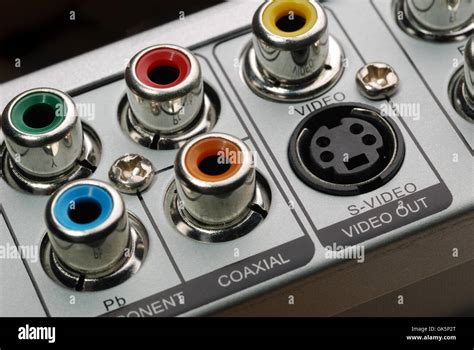 The Panel Of Inputs Stock Photo Alamy