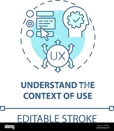 Understand Context Of Use Concept Icon Stock Vector Image And Art Alamy