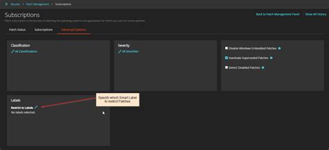Configuring Kace Sma Patch Subscription Options 4284511