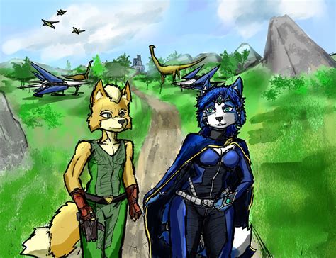 Fox Mccloud And Krystal
