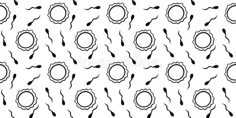 Sperm Egg Cell Repeatable Background Obstetrics Gynecology Scientific