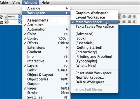 Making The Most Of InDesigns Workspace Feature Macworld