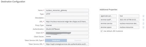 Sap Cloud Sdk Cloudplatform Connectivity Exception DestinationAccessException Failed To Get