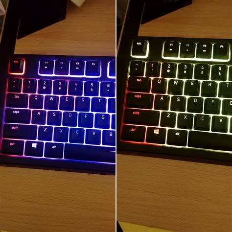 Razer Ornata Chroma Blue And Green Lights Not Lighting Up On Some Keys After I Updated The