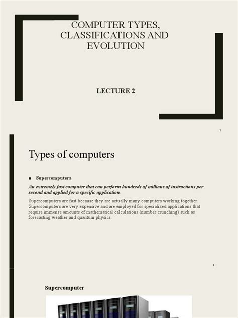 Lec 2 Types Classsifications And Generations Pdf Central