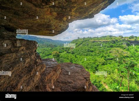 View From Umbrella Rock In The Yilo Krobo District Outside Of Accra