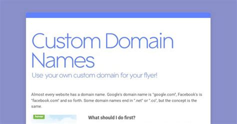 custom domain names smore newsletters for education
