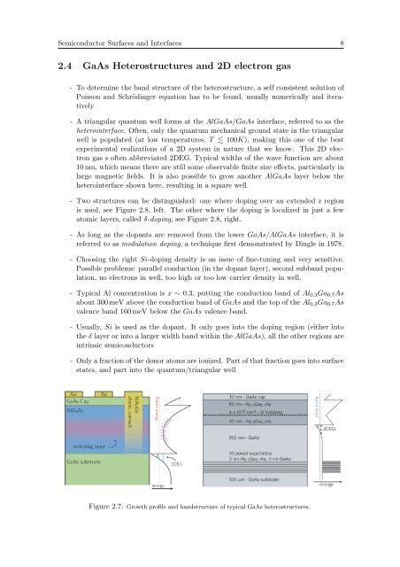 24 Gaas Heterostructures And 2d Electron Gas