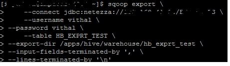 Sqoop Export HBase Table Into Relational Database DWgeek