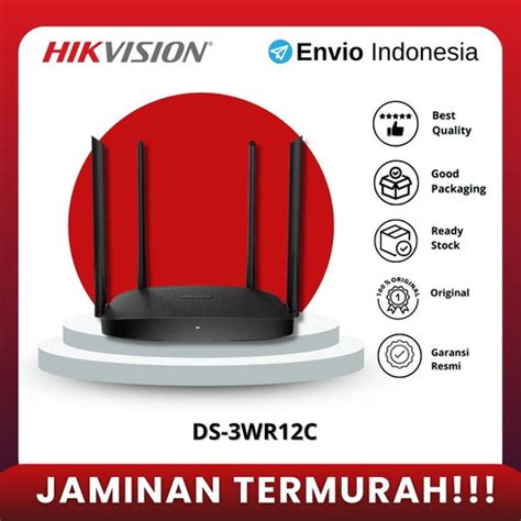 Jual Hikvision Ds 3wr12c Wireless Router 1200mbps Dual Band Wi Fi Router Jakarta Barat Envio