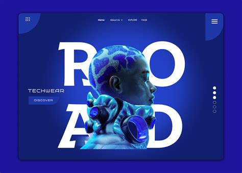 Tech Web Design Behance