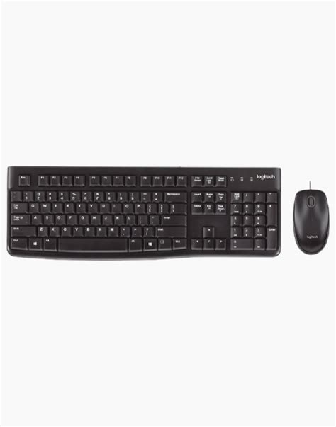 Logitech® Desktop Mk120 Black Smartkoshk Stores