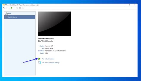 how to install ubuntu linux in vmware