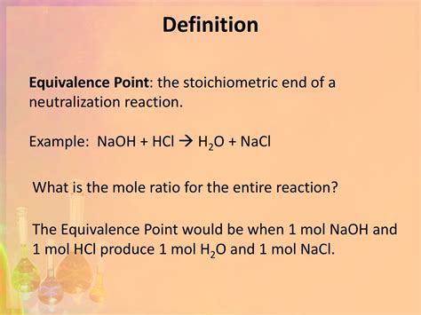 difference between half equivalence point and equivalence point at