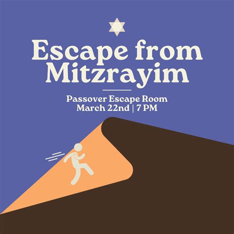 Escape From Mitzrayim Passover Puzzle And Escape Room Jconnect