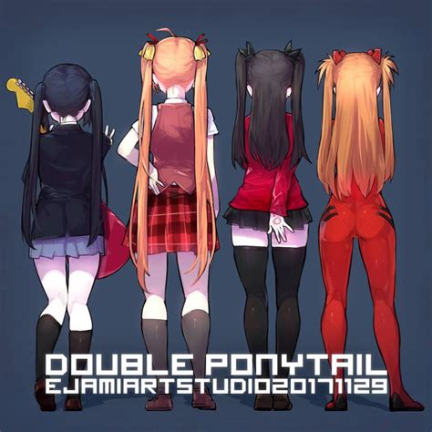 Souryuu Asuka Langley Tohsaka Rin Nakano Azusa And Kagurazaka Asuna