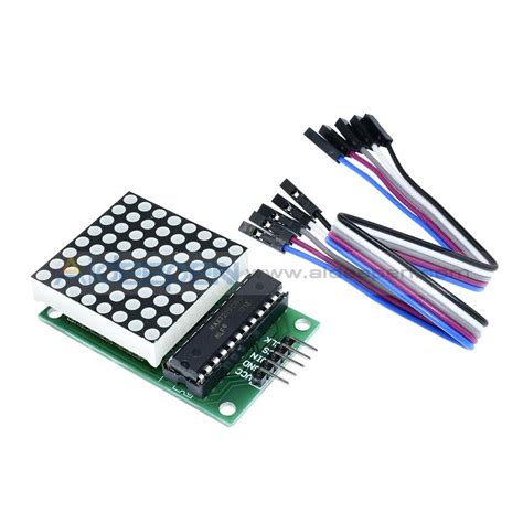 Max7219 Dot Led Matrix Module Mcu Control Led Display Module Board Aideepen