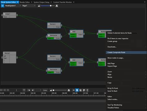 Advanced Features Node System Composite Node