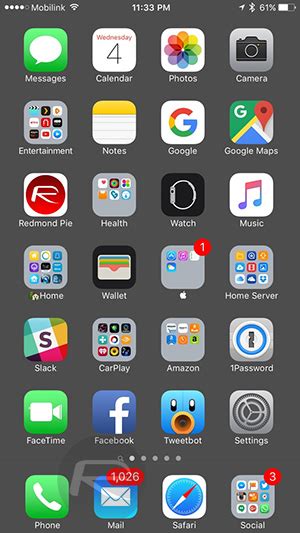 How To Hide IOS Dock On IPhone Without Jailbreak Redmond Pie