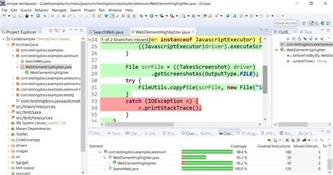 How To Perform Code Coverage Using Eclipse Testingdocs