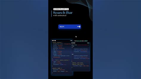 search bar css ️ codewith muhilan css coding youtube