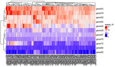 R语言complexheatmap绘制基因表达热图（并添加生存时间的散点图注释） 知乎