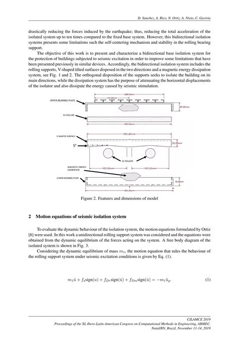 Assessment Of A Roller Seismic Isolation Bearing For Buildings Under Bidirectional Excitations Pdf