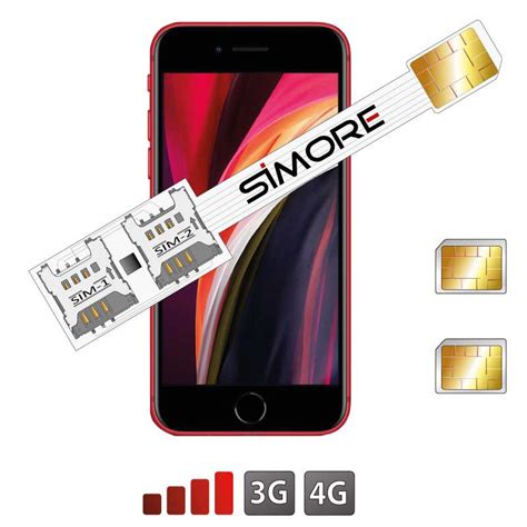 Iphone Se 2020 Adapter Dual Sim Speed X Twin Se 2020 Doppel Sim Karten Mit Schutzhülle