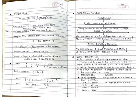 Solution Design Of Machine Elements Complete Notes Machine Design Design Of Machine